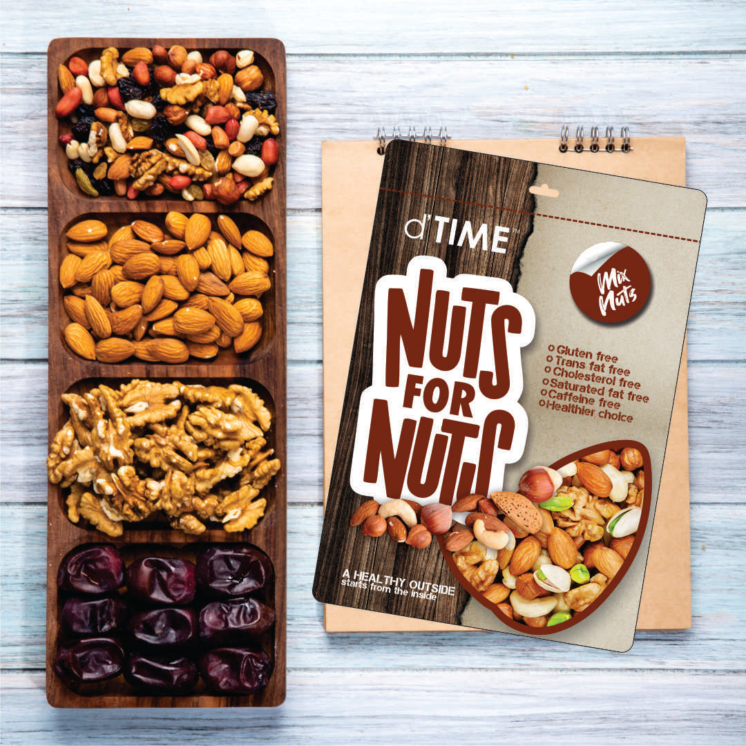 d'TIME Variety Roasted Nuts and Seeds