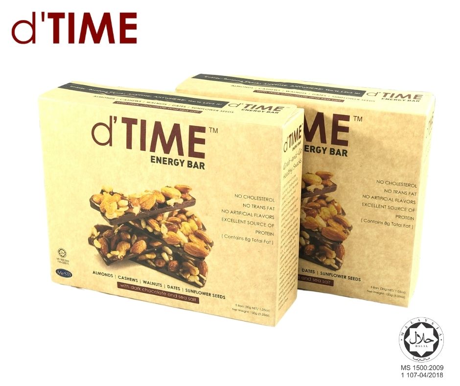 2 BOX of dTIME Energy Bar, Chocolate Boxes, Natural Bar, Healthy Snack ...